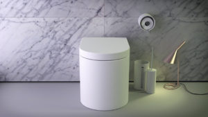 Glow rimless floor-standing WC - KniefCo